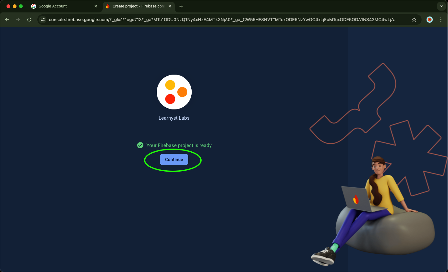 How to create and Grant Firebase Account Access to Learnyst
